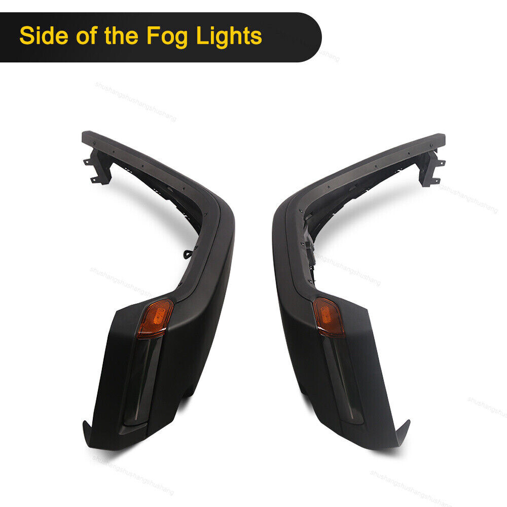 Fit For 18-24 JEEP WRANGLER JL FRONT WHEEL OPENING FENDER FLARES LEFT ...