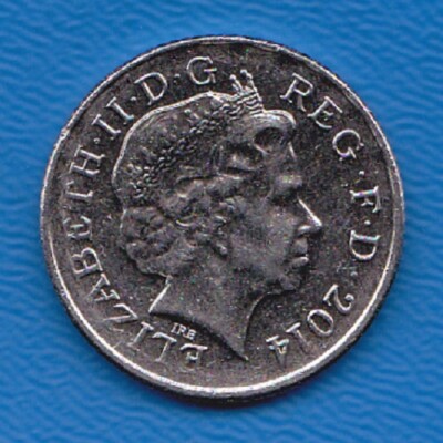 GB 2014 Ten Pence Coin. Circulated. Excellent Condition. Very ...