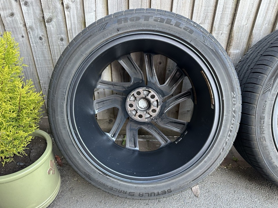 Land Rover Discovery 5 5025 22” Alloy Wheels + 6mm Rotalla Tyres! | eBay UK
