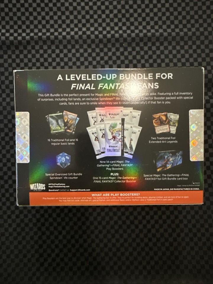 Magic The Gathering Final Fantasy Gift Bundle Factory Sealed | eBay