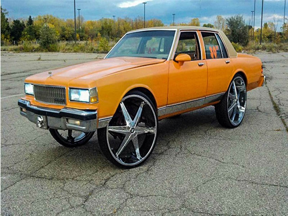 1971-1996 Chevy Impala Rear Suspension Lift Kit Clear 22 24 26 Wheels ...