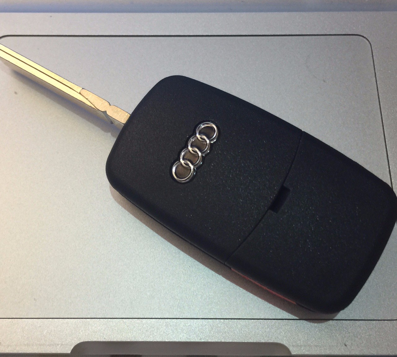 BRAND NEW AUDI A4 A6 A8 TT KEY FOB SHELL REPLACEMENT CASE WITH LOGO and ...