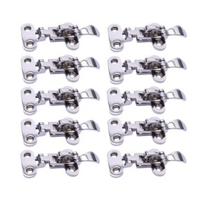 10X Stainless Steel Adjustable Toggle Hatch Anti-Rattle Heavy Duty ...