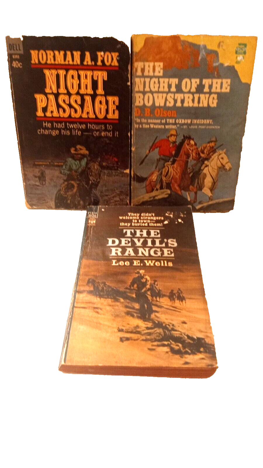 Western - Vintage (Pocketbooks) Three Vintage Pocketbook, see inside ...