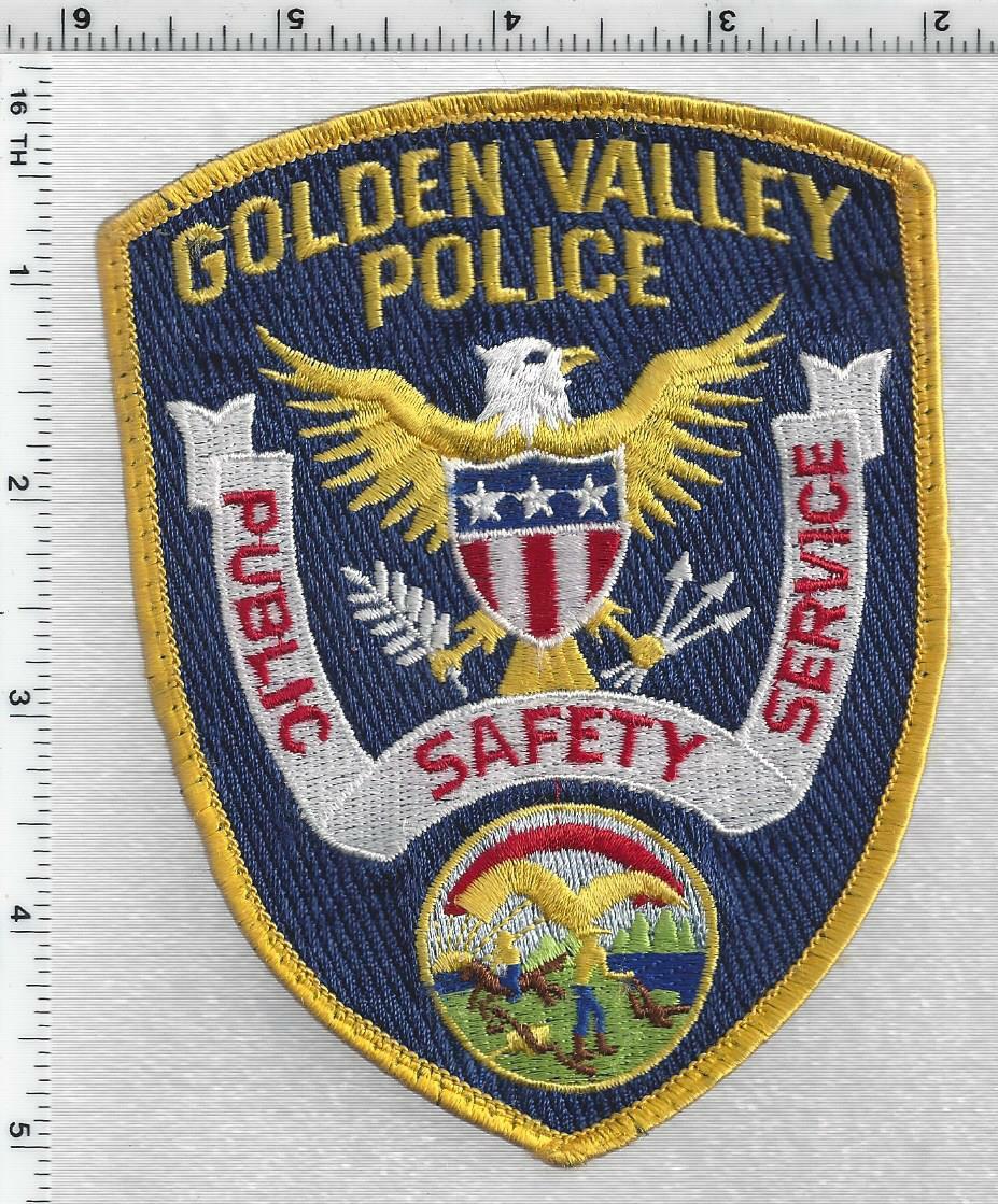 Golden Valley Police (Minnesota) 1st Issue Uniform Take-Off Shoulder ...