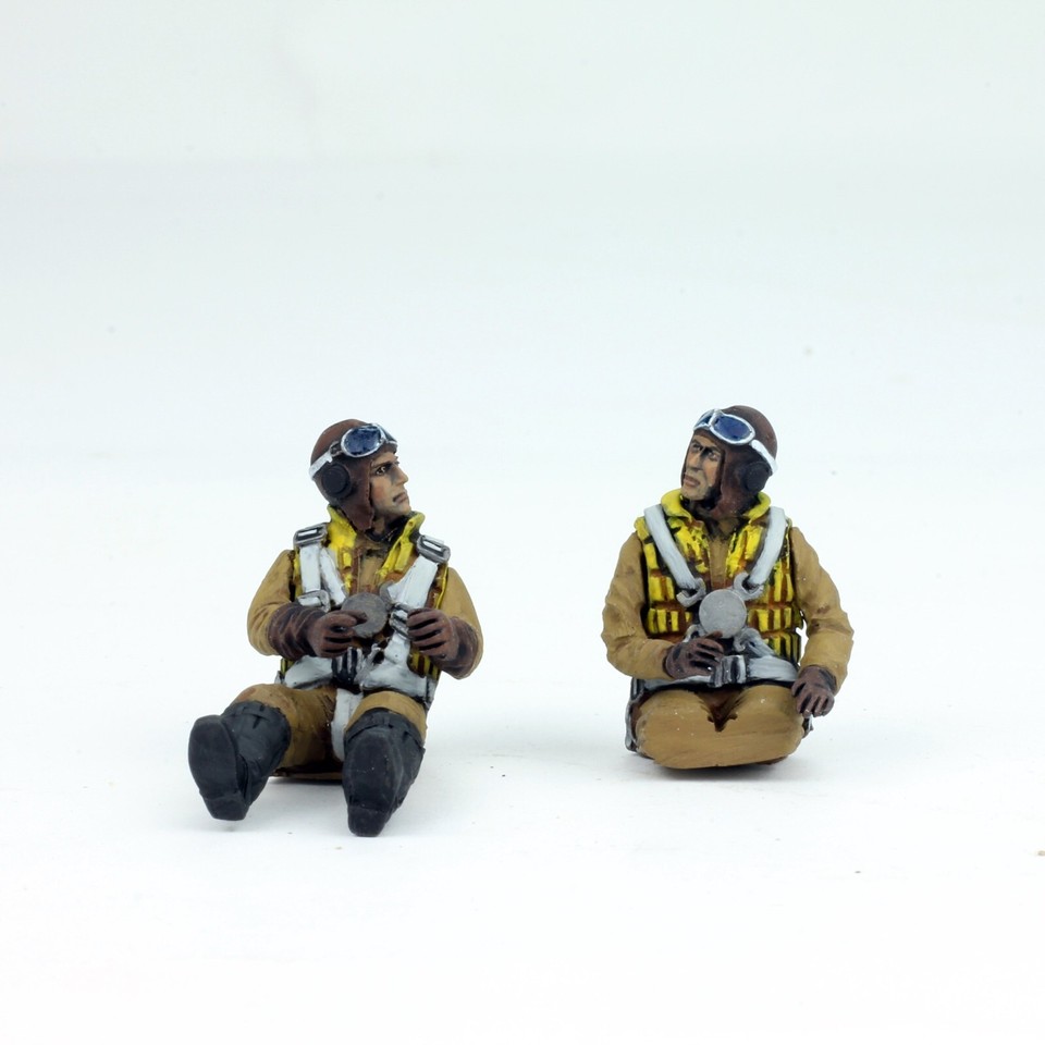 PreSale ProPainted Set 02 1:32 German Luftwaffe Seated Pilots (for ...