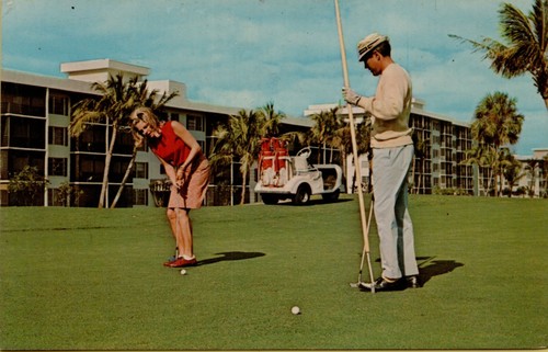 Palm-Aire & Barefoot Mailman Hotel Golf Course Cart Pompano Beach FL ...