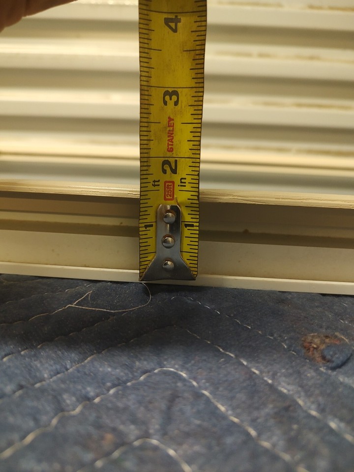 USED Wicker Tan Amarr, Pella Garage Door Window Frame For A 3 Layer 1 3 ...