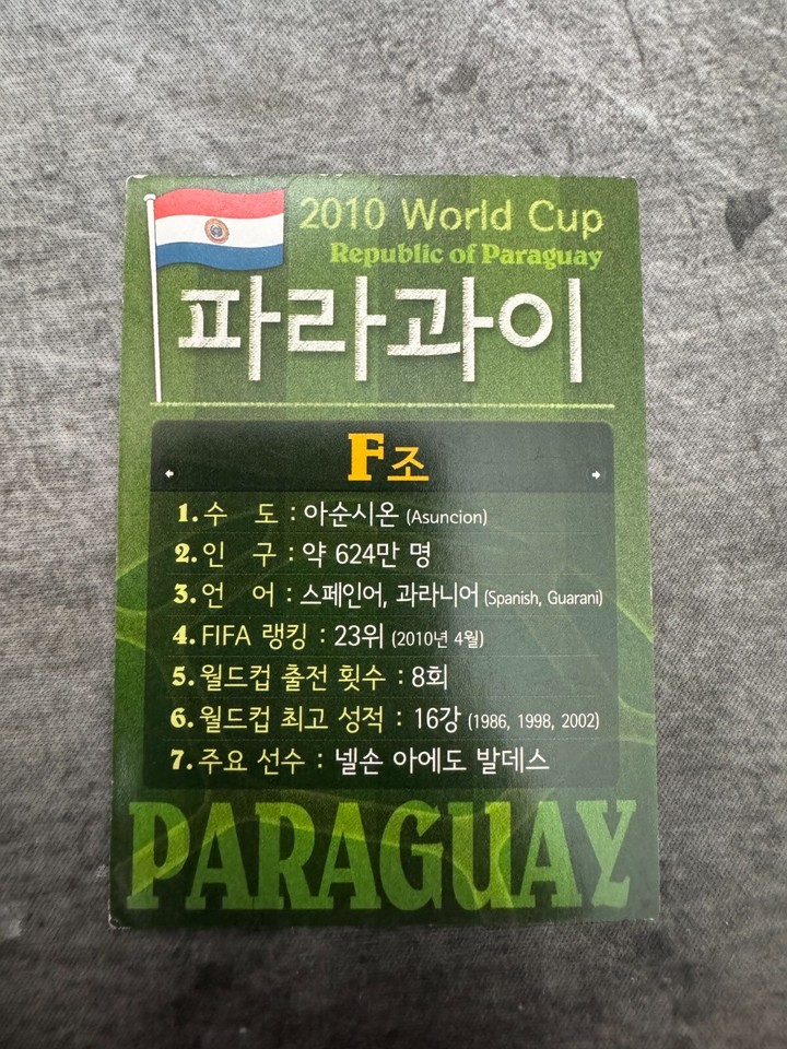 SNSD Girls Generation Official Star Card - SUNNY - Season 2 World Cup ...
