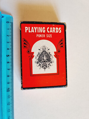 Cards For Game Sealed Poker No. 707 Bridge Vintage Original Playing Card New | eBay Australia