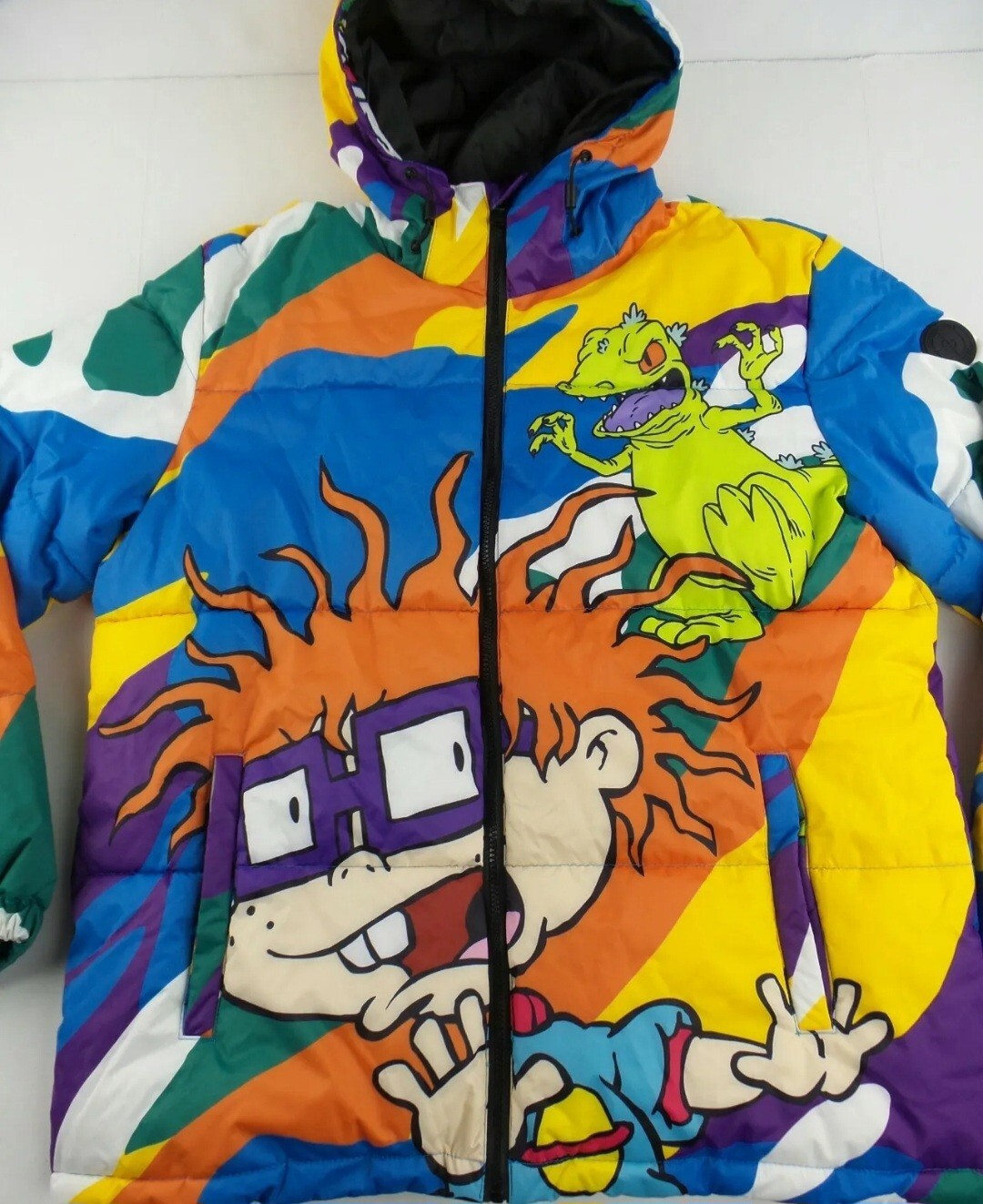 NEW MEMBERS ONLY X Nickelodeon RUGRATS PUFFER WINTER JACKEY SIZE LARGE ...