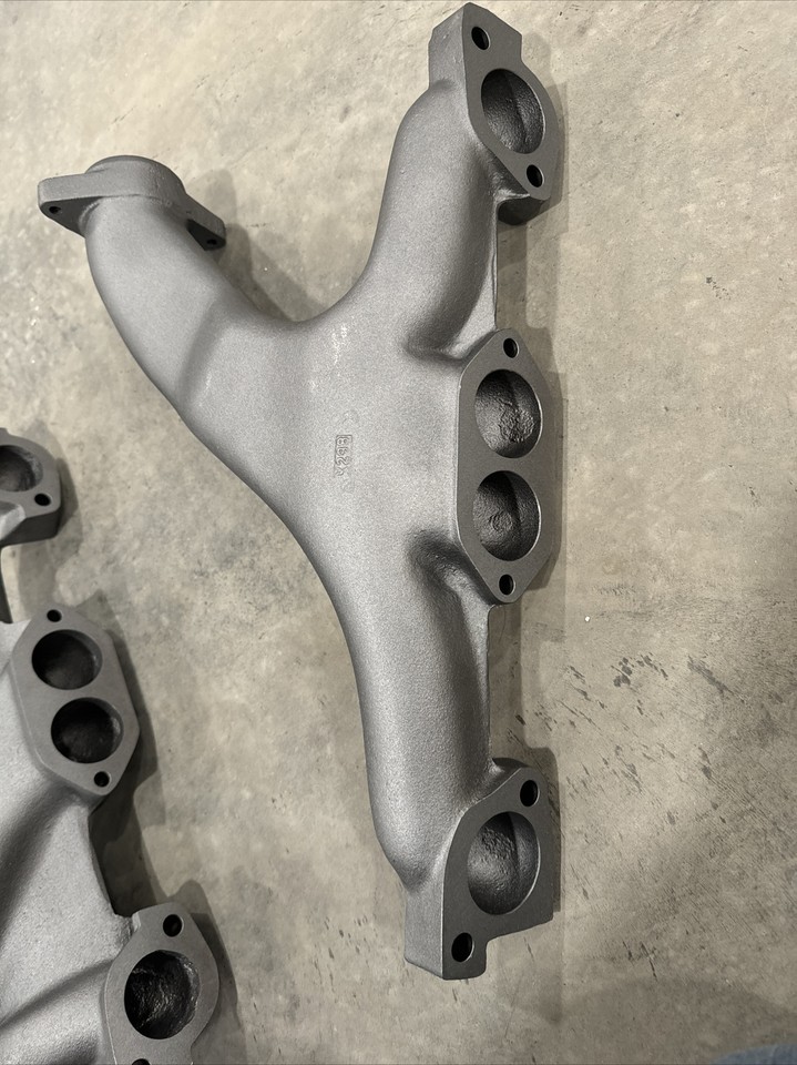 1968-69 FIREBIRD RA IV II LONG BRANCH EXHAUST MANIFOLDS ROUND PORT ...