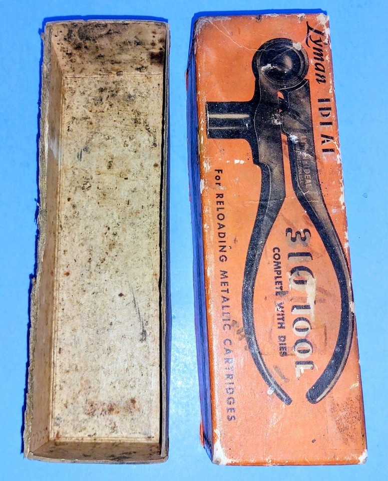 Vintage 310 Lyman Ideal #310 Reloading Tool In Original Box W/309 B ...