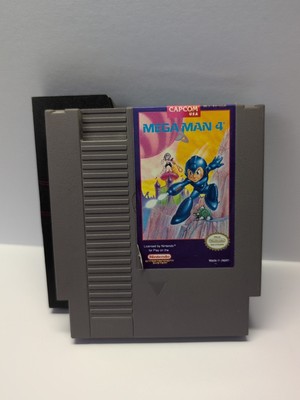 Mega Man 4 (Nintendo NES) AUTHENTIC W/OEM SLEEVE TESTED FAST SHIPPER | eBay