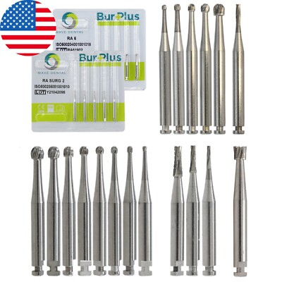 Wave Dental Carbide Burs Surgical Bur Latch 2.35mm RA SURG 2 4 6 8 ...