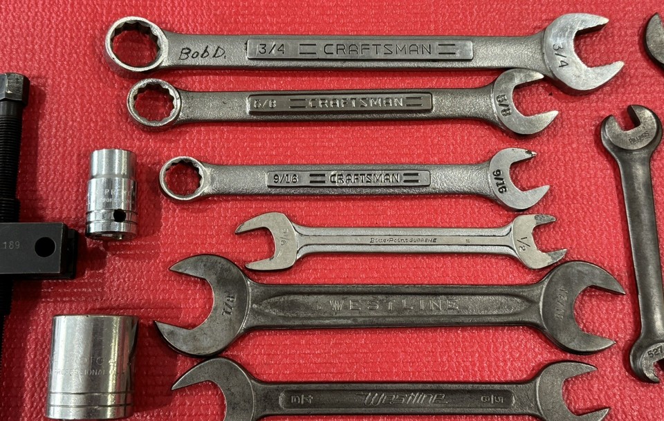 Vintage Lot of 30 USA Tools- Snap-on,Mac,Craftsman,Proto,Westline ...