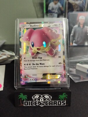 Pokémon TCG Audino-EX Fates Collide 84/124 Holo Holo Rare EX | eBay