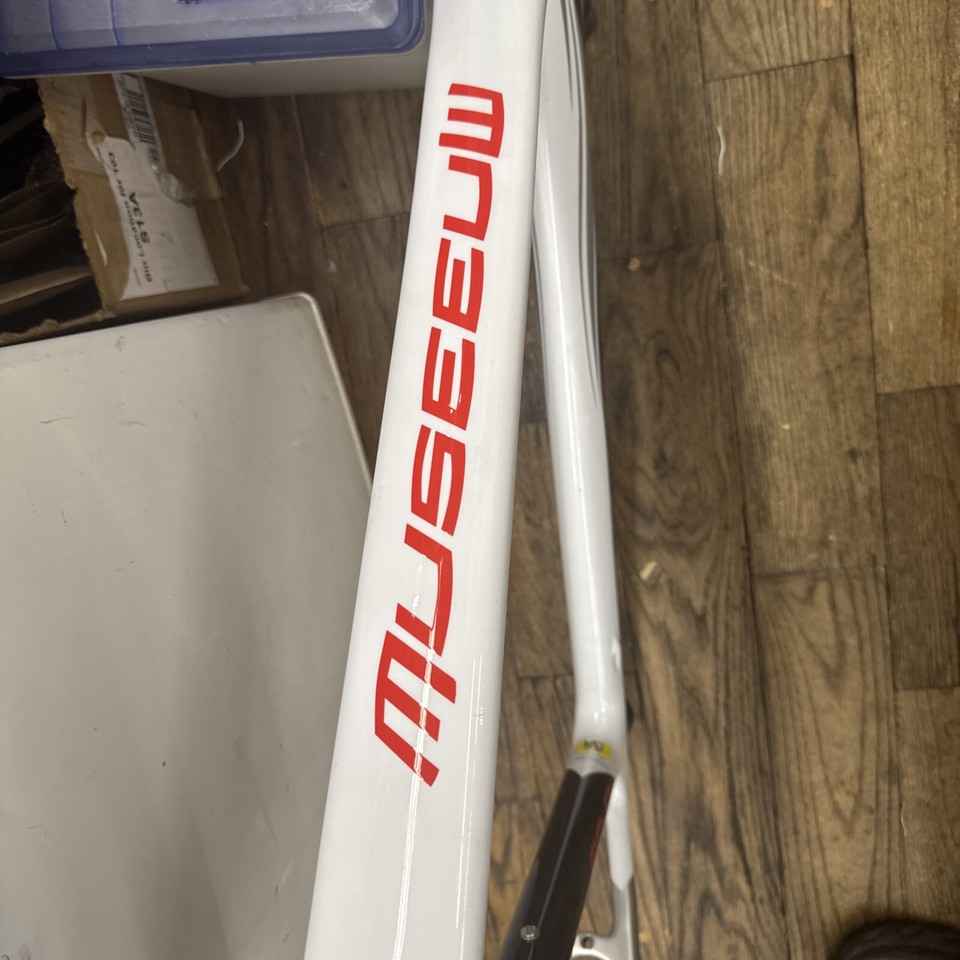 Museeuw MC 8 Road Bike Frameset 58cm RIM BRAKE Flax Carbon fiber | eBay