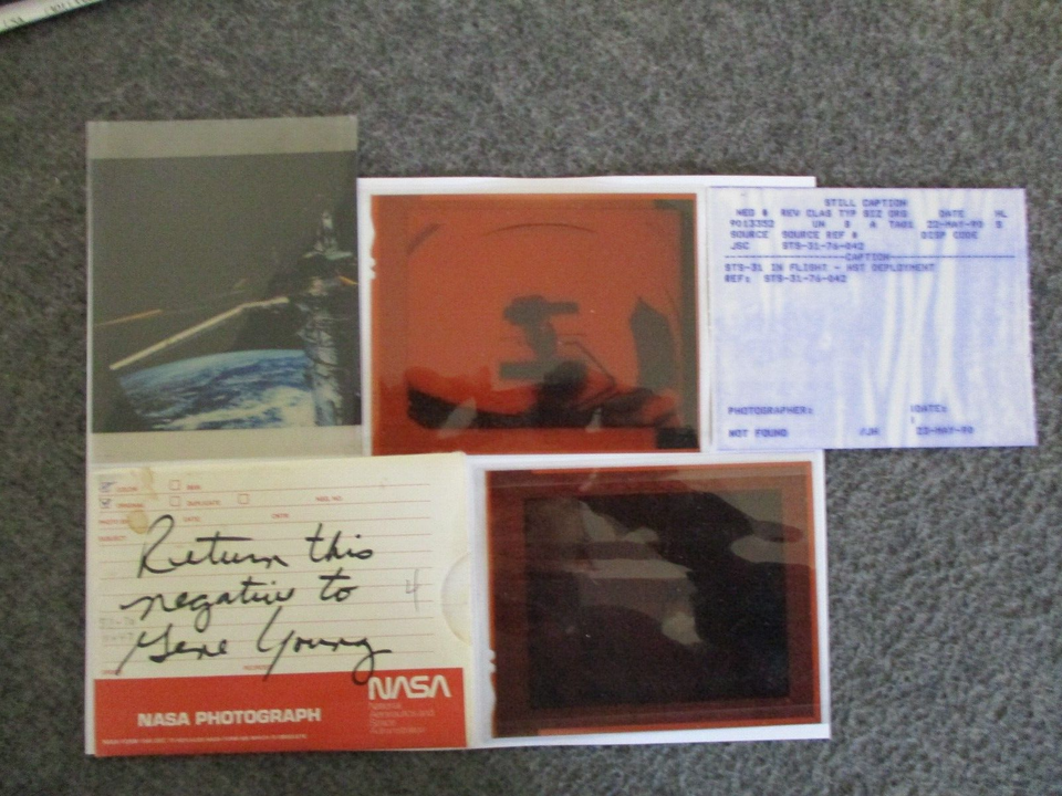 1980-90s NASA MSFC ESA HUBBLE SPACE TELESCOPE MARS 1ST GEN PHOTO/BOOKS ...