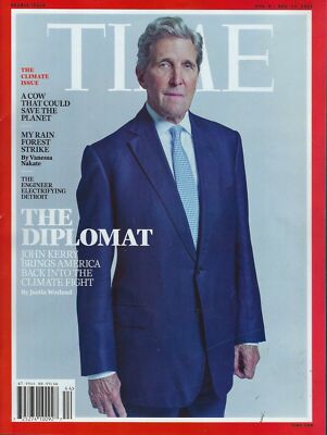 TIME MAGAZINE NOV 8-15, 2021 THE CLIMATE ISSUE / THE DIPLOMAT / JOHN ...