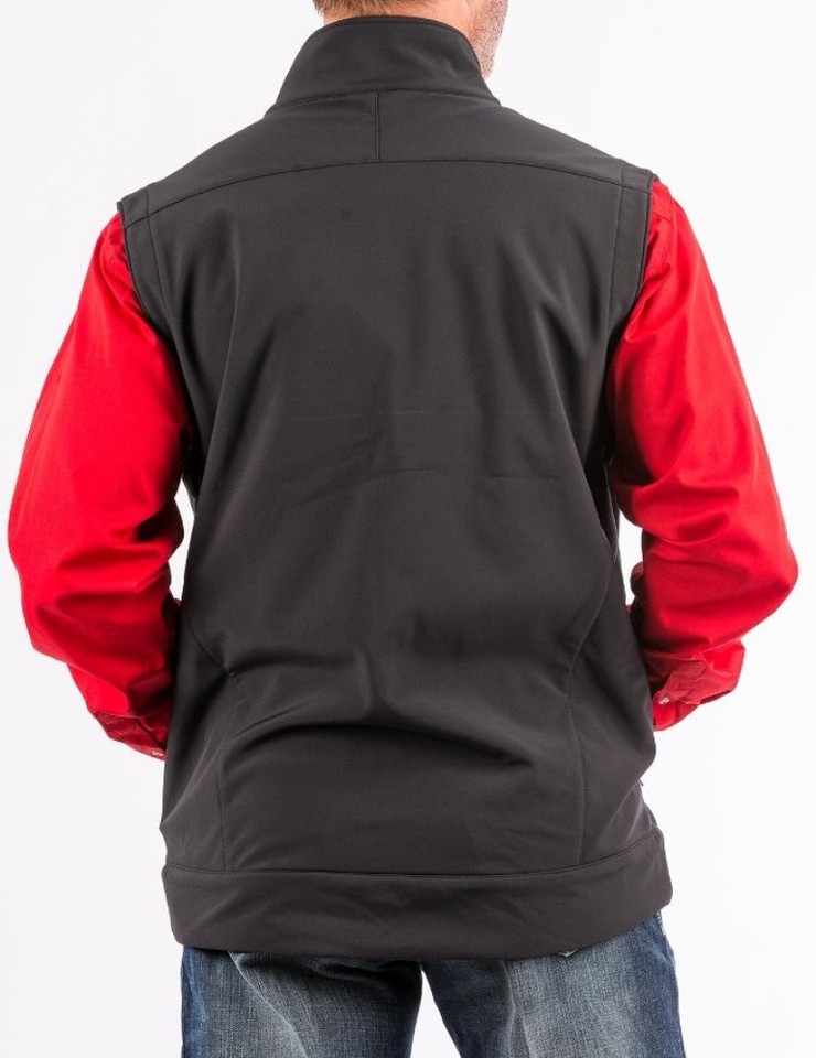 Cinch Mens Solid Black Bonded Concealed Carry Vest #MWV1082001 Reg ...