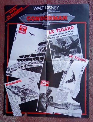 CONDORMAN (1981) Oliver reed, JP Kalfon Affiche cinéma 60X80cm | eBay