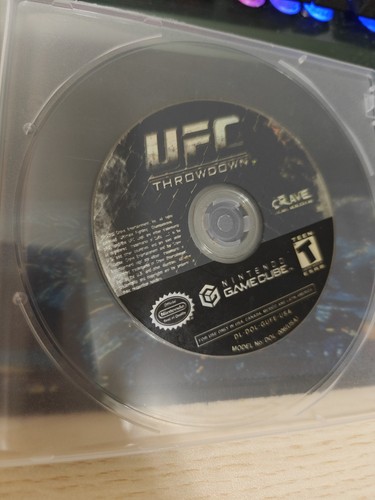 2002 UFC: THROWDOWN Video Game for Nintendo GameCube | Disc Only ...