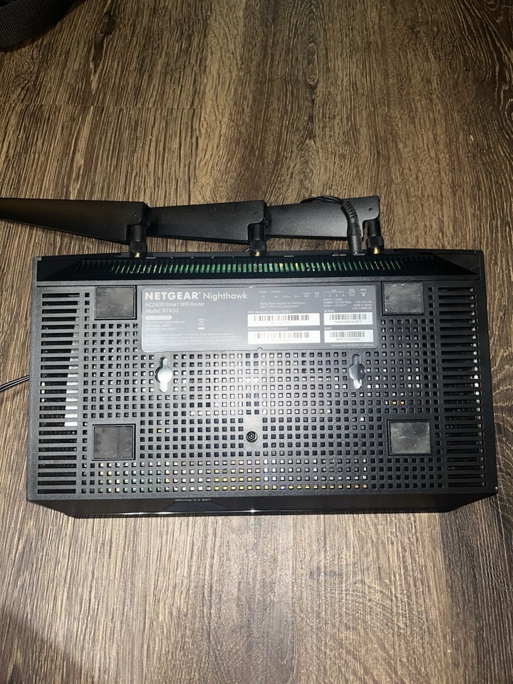 Netgear Nighthawk AC2600 Smart WiFi Router (R7450) | eBay