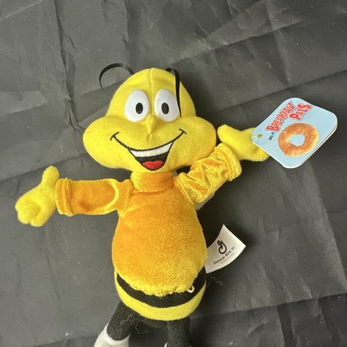 1998 NWT BREAKFAST PALS Honey Nut CHEERIOS BEE Plush General Mills 8 ...