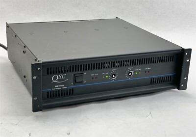 QSC MX3000A MX-3000A Dual Monaural Stereo Power Amplifier PA Amp ...