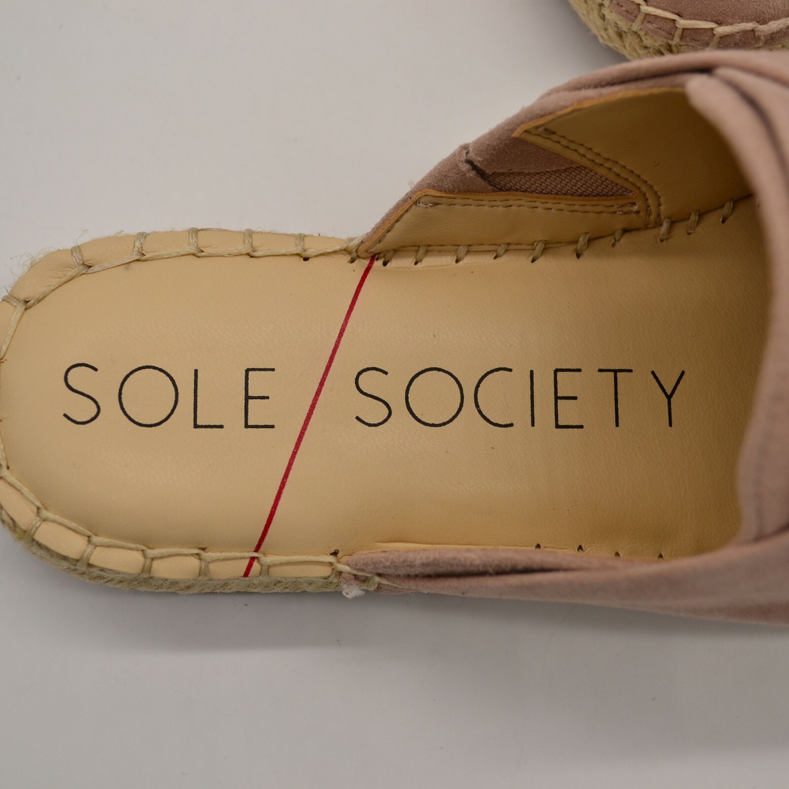 Sole Society Womens SoSammie Slip On Mules Sz 6M Dusty Rose Suede ...
