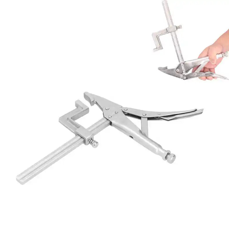 SK-C6 Clamp Vise Steel Pointed Heavy Duty Adjustable Sliding Rod Pliers ...