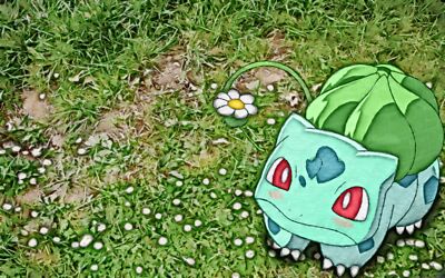 Pokemon bulbasaur grass flowers pokmon anime playmat gaming mat | eBay