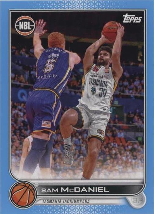 2022-23 Topps NBL National Basketball League - Sam McDaniel #96 Blue (RC) for sale online | eBay