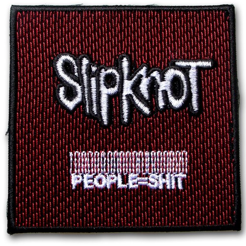 Slipknot Patch Embroidered NU Metal Band Applique Emblem People = S*it ...