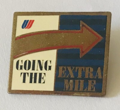 Going The Extra Mile WW Worldwide Advertising Pin Badge Rare Vintage ...