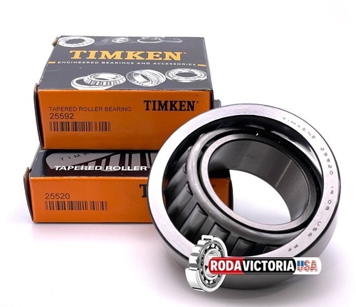 TIMKEN USA 25592-25520 Tapered Roller Bearing Set 1-13/16" x 3.265" x 1 ...
