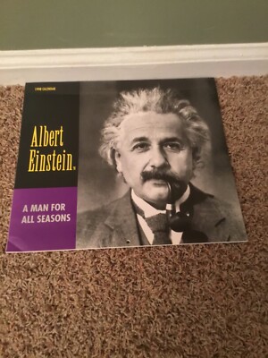 1998 Albert Einstein 12 Month Calendar | eBay