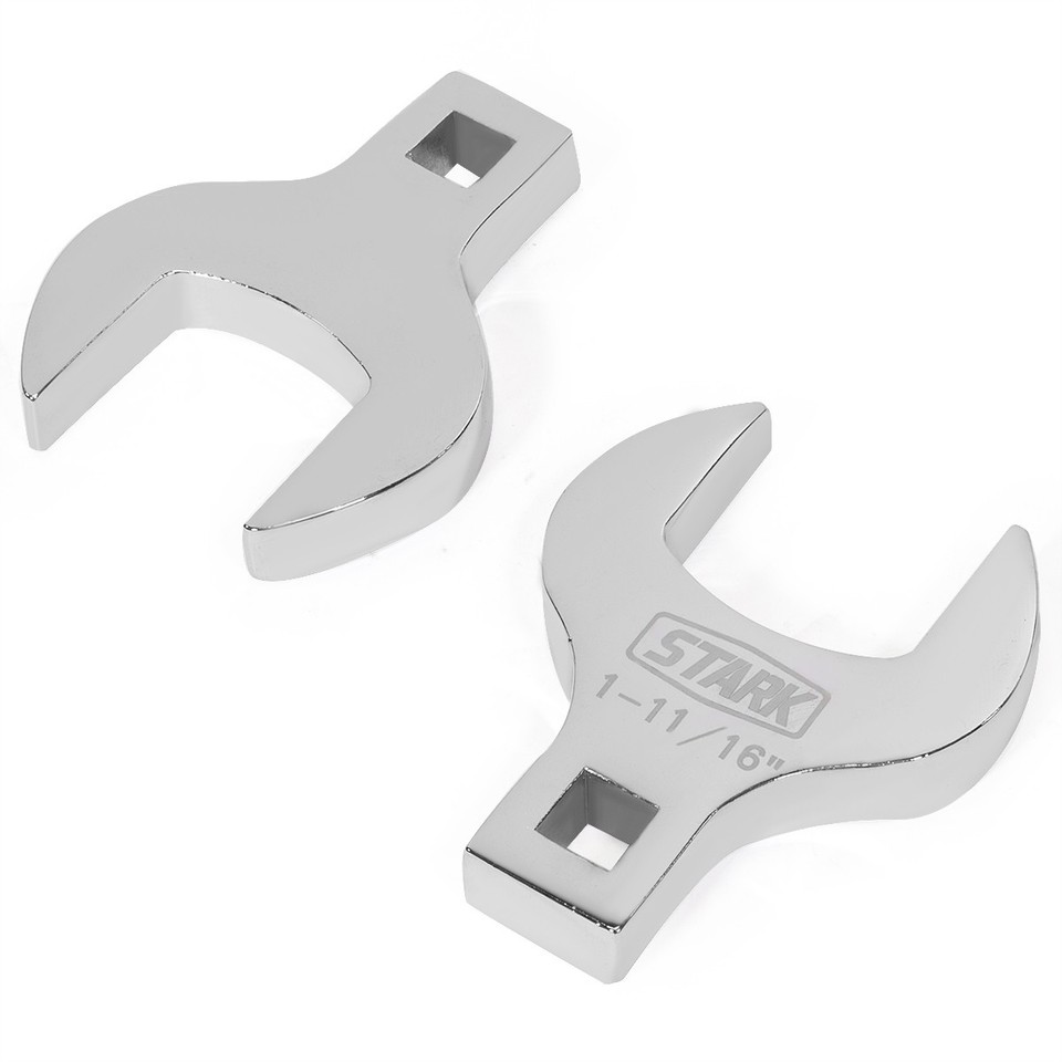 Stark USA 14-Piece 1/2 in. Drive Jumbo Crowfoot Wrench with Storage ...