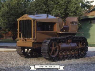1931 CLETRAC Model 15 Tractor NEW METAL SIGN: 12x16" Ships Free | eBay