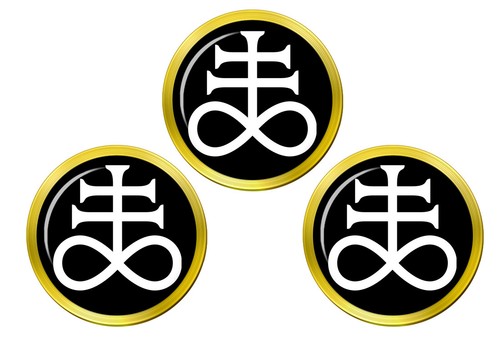 Leviathan Cross Satanic Golf Ball Markers | eBay