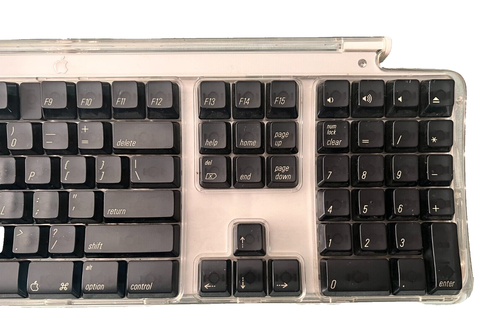 Apple Mac Pro Keyboard M7803 Wired 2 USB Ports Tested Working for sale ...