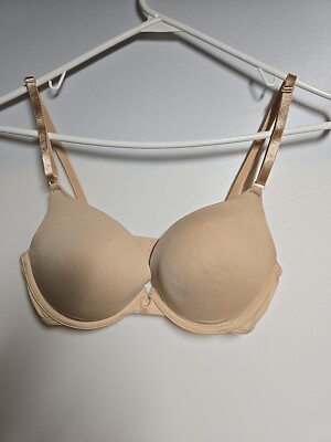Maidenform Push Up Underwire Bra Beige Multi Way Straps 05809 Size 34C ...