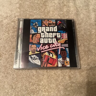 Grand Theft Auto Vice City 2 Disc PC Game Windows 98/2000/ME/XP Free ...