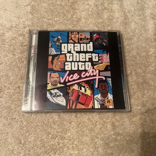 Grand Theft Auto Vice City 2 Disc PC Game Windows 98/2000/ME/XP Free ...