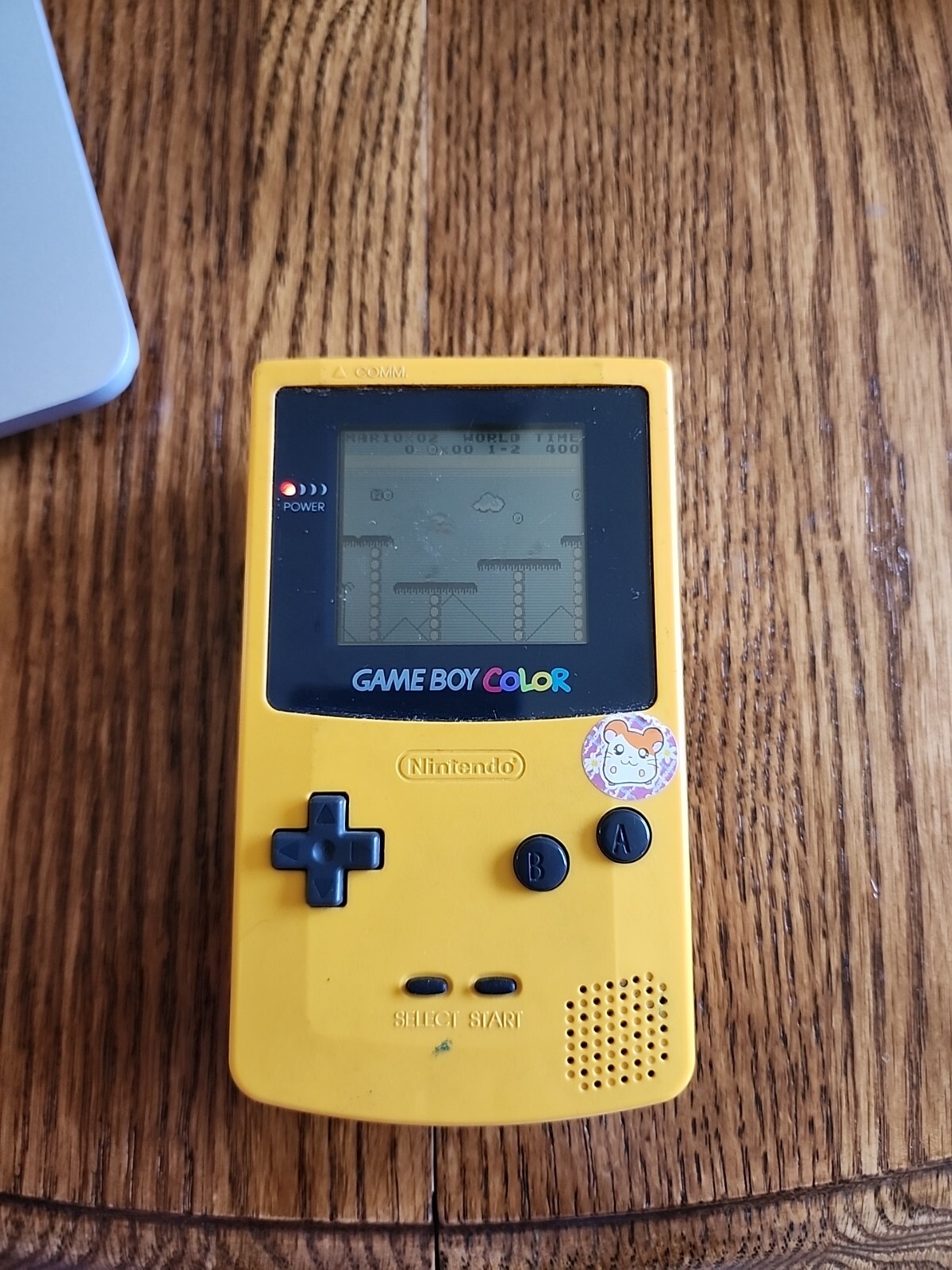 Nintendo Game Boy Color Yellow CGB-001 GBC TESTED/WORKS - GOOD CONDTION ...