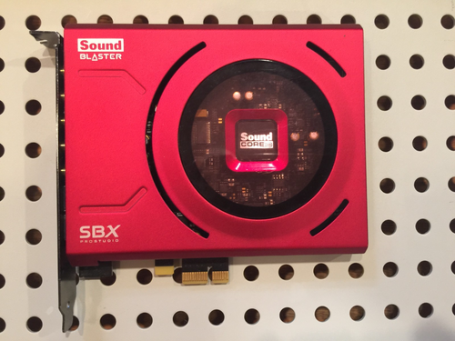 Creative Labs Sound Blaster SBX Pro Studio SB1500 PCIe Sound Card | eBay