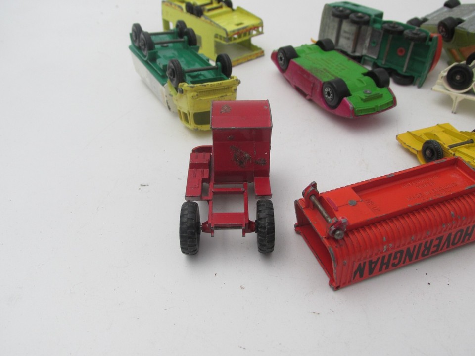 Vintage Lot Of Matchbox series by Lesney Diecast Cars 10 Pieces Red ...