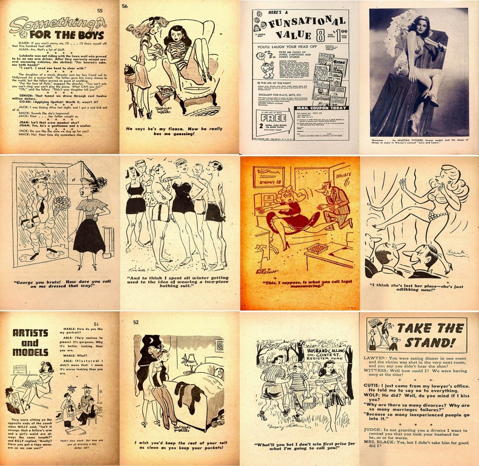 61 Old Issues of Hello Buddies Comics Risqué Saucy Racy Sexy Art Magazine on DVD | eBay