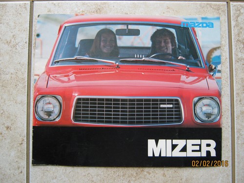 1976 Mazda Mizer Deluxe Sales Brochure Coupe Wagon | eBay